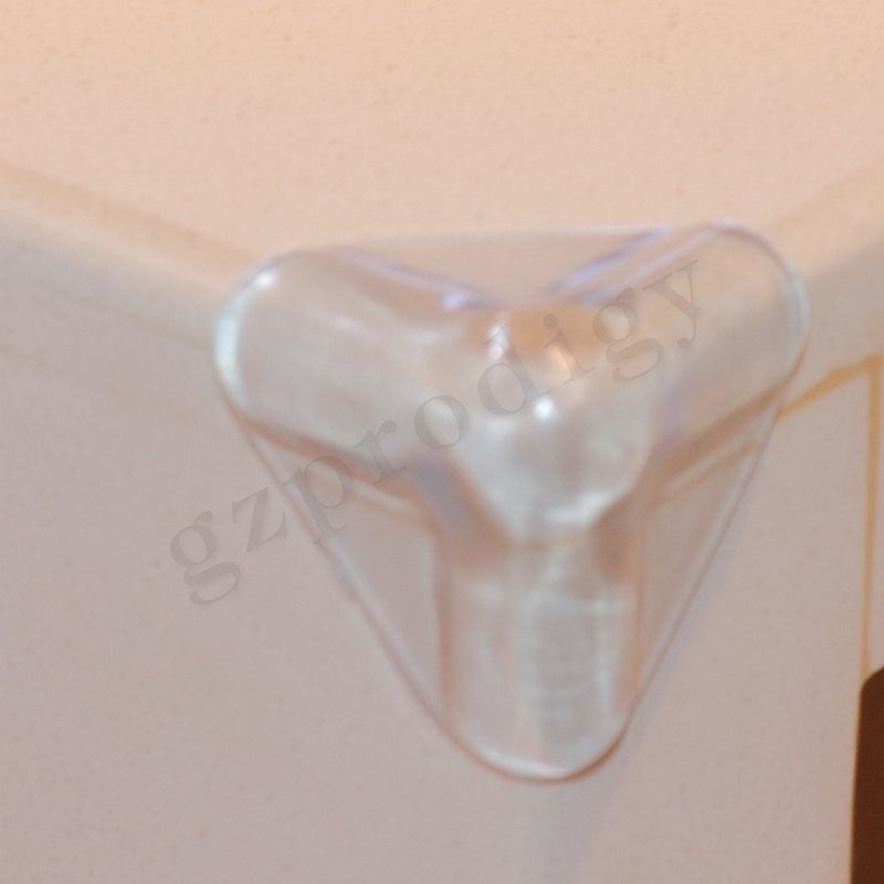Nonslip PVC Clear Plastic Corner Protectors , Multifunctional Corner ...